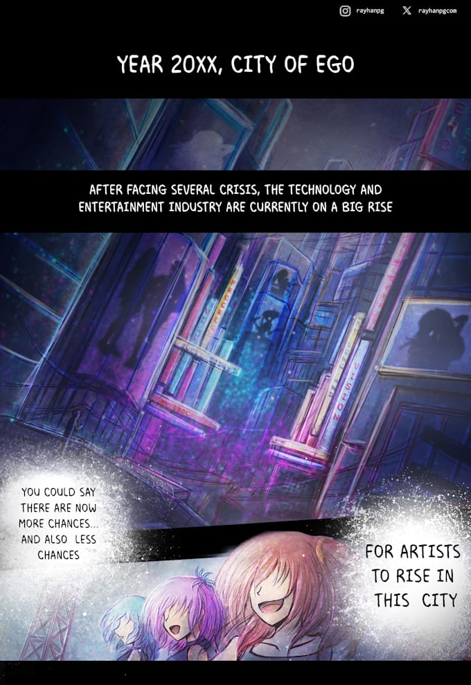 Draw comic page from your story idea by Rayhan_pg | Fiverr