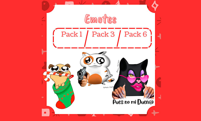 Design custom sticker packs for your brand by Editorajurasica | Fiverr