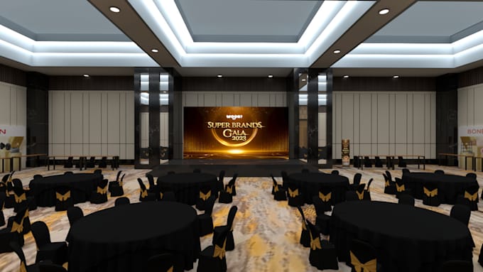 Create event stage design and layout rendering for your event by ...
