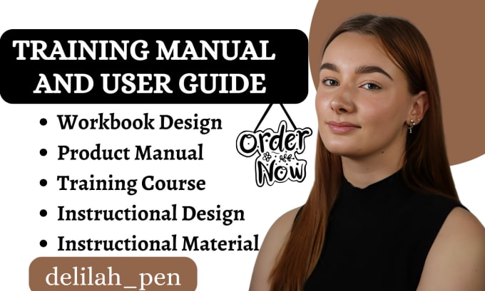 Create training courses, training manuals, instructional manual, and ... Create training courses, training manuals, instructional manual, and ...