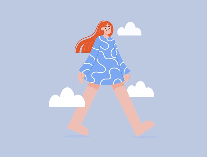 Create a unique custom vector illustration in a flat style by Destinagk ...