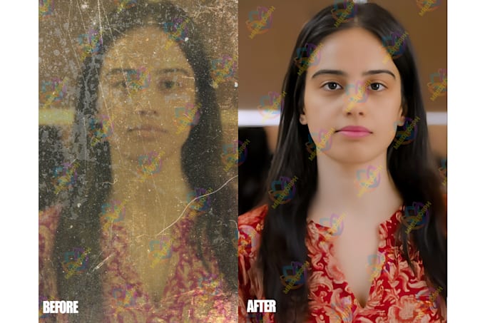 Restore your old and broken photo by Mr_editorph | Fiverr