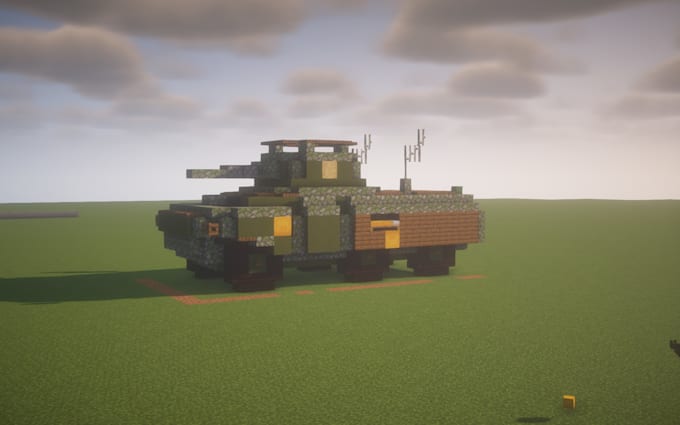 Build you any military vehicle in minecraft, under 2 to 1 by Pursudust2 | Fiverr