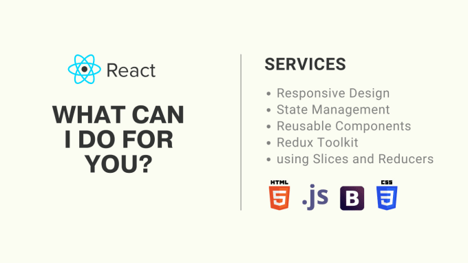 Create React Web App Using React Redux Toolkit By Webdevshoaib Fiverr