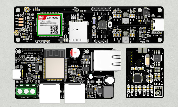 Make esp32, stm32, arduino, iot, nrf, gps, lorawan, zigbee embedded pcb design by Abdulmobeen596 ...