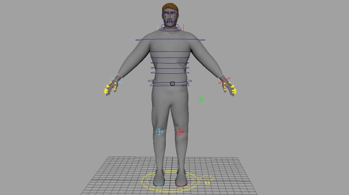 Make a maya character rig for you by Floresrigging | Fiverr