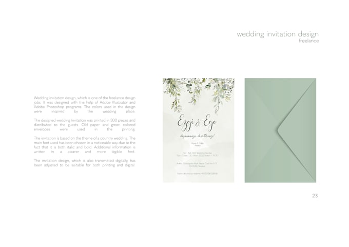 Do different creative and high quality invitation designs by Ergunelif ...