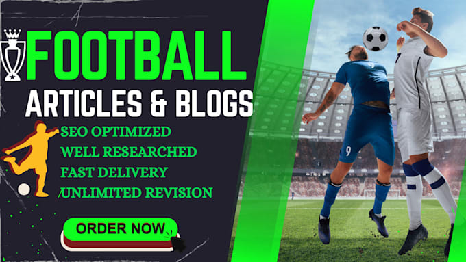 Write captivating football script, article youtube script in 24hr ...