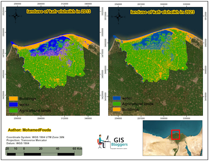 Gis , arc gis , mapinfo , google earth pro by Mohamed_taha22 | Fiverr