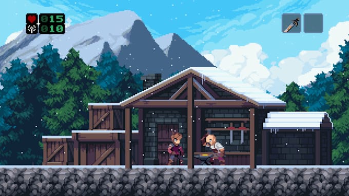 Create a stunning and interactive 2d unity pixel art game by Principaldooh | Fiverr