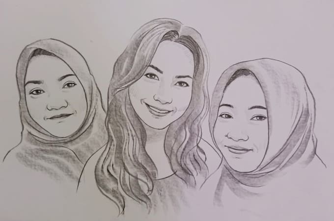 Do orders for drawing,sketching portraits and illustrations by Avysalma ...