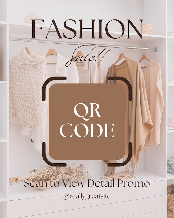 Create professional customized qr codes by Khaledelashi | Fiverr