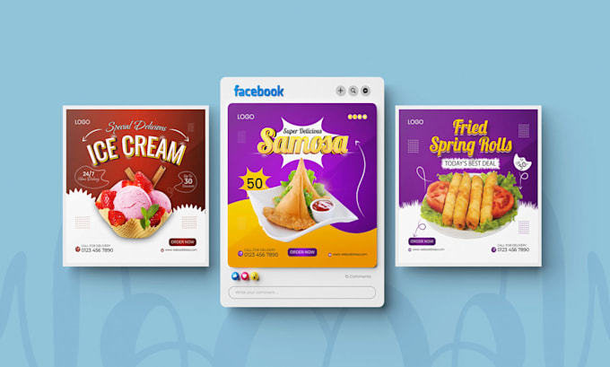 Do creative social media design, and facebook post templates by ...