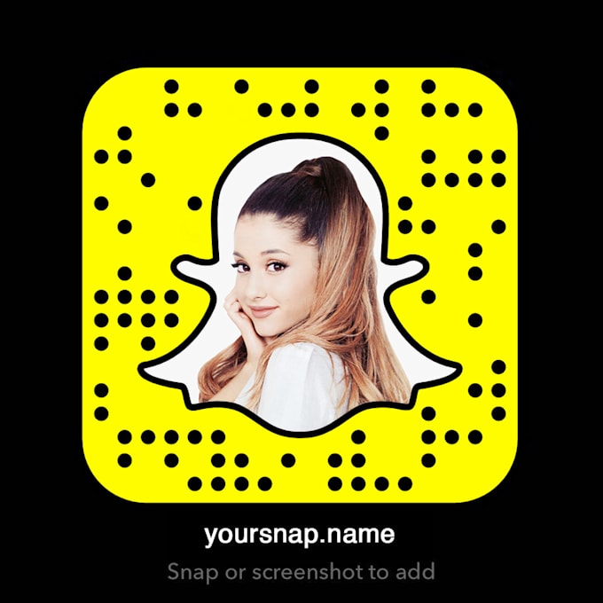 Create you a custom snapchat code snapcode for snapchat promotion by ...
