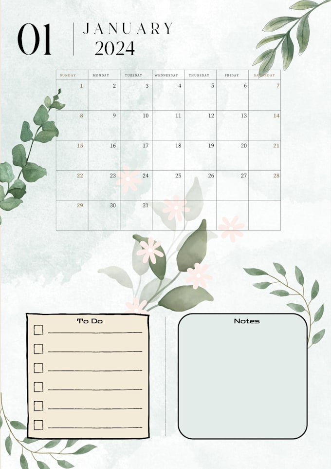 Design calendars, journal covers and monthly planners by ...
