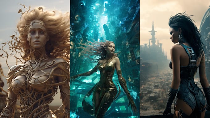 Create your unique art through ai using midjourney by Ditch_1 | Fiverr