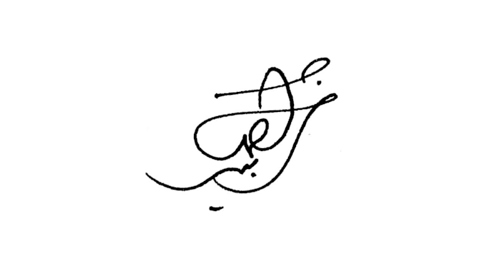 Design unique handwritten arabic signatures in stylish way by Signature ...