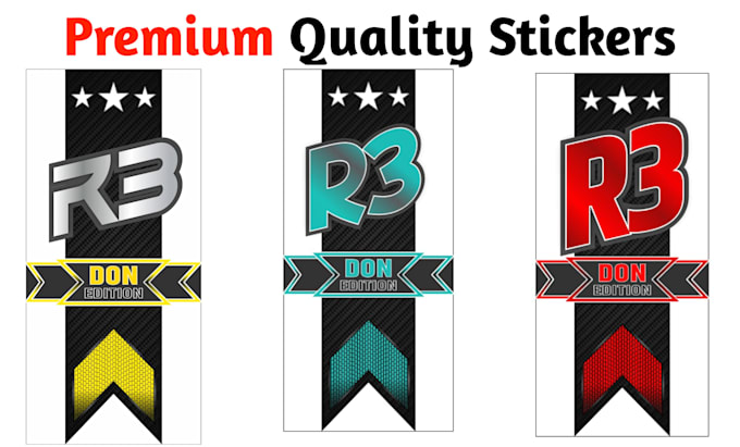 Design and print premium custom cricket bat stickers by Printoutz | Fiverr