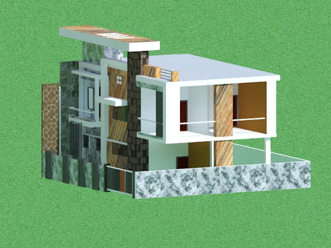 2d and 3d house map with proper dimensions by Adil75500 | Fiverr