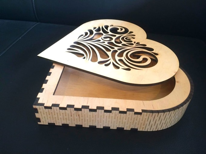 Draw a special vector file for laser cutting by Mevlutt_ | Fiverr