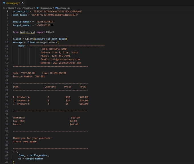 Create any custom python program by Avishka_jsp | Fiverr