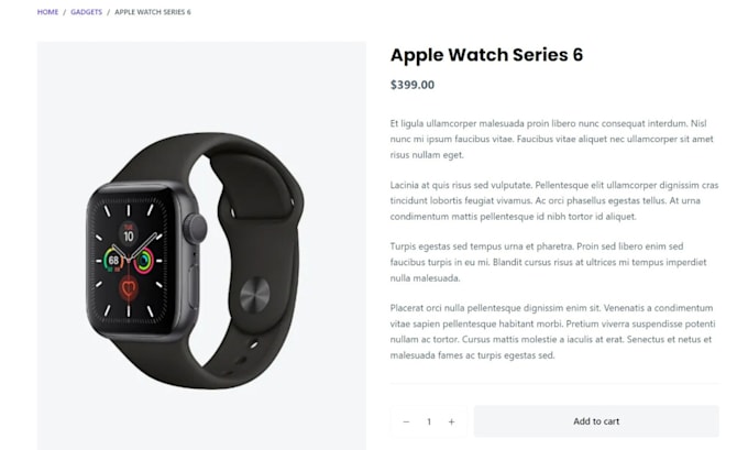 Build a responsive wordpress ecommerce website, woocommerce by Theinmarma | Fiverr