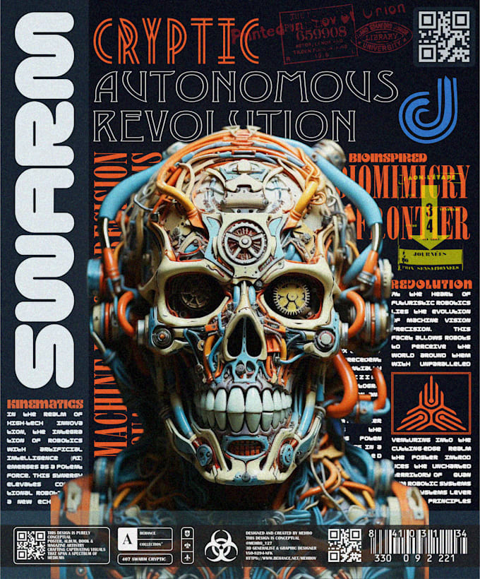Craft cutting edge futuristic posters by Escala12 | Fiverr
