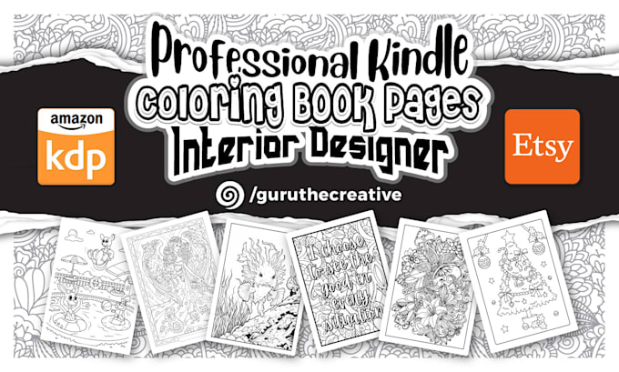 Make 30 custom pages interior design for kdp in 24 hours by ...