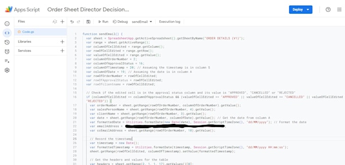 Automate google sheets, forms, drive, gmail, calendar and api using ...