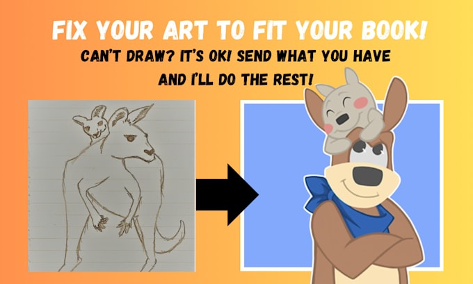 Fix your art to fit your book by Earljrbooks | Fiverr
