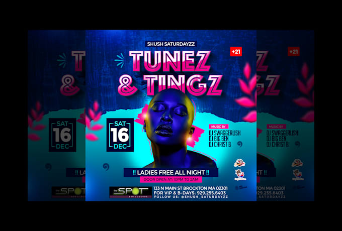 Exceptional event flyer design in 8hours by Matthewgarc | Fiverr