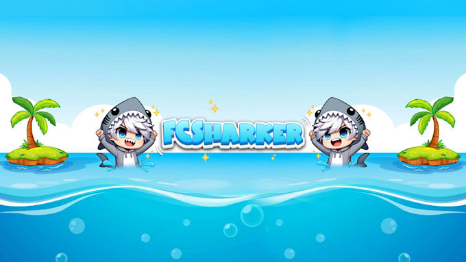 Design youtube and twitch banner animated minecraft, roblox by Ber_vega ...