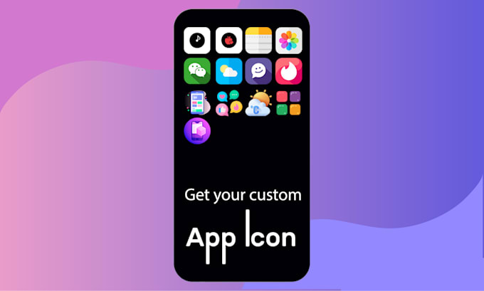 Design unique and custom app icon by Adilaraziq | Fiverr