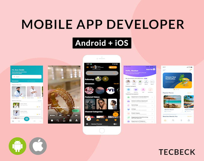 Develop mobile applications using firebase and apis by Jam_faraz | Fiverr