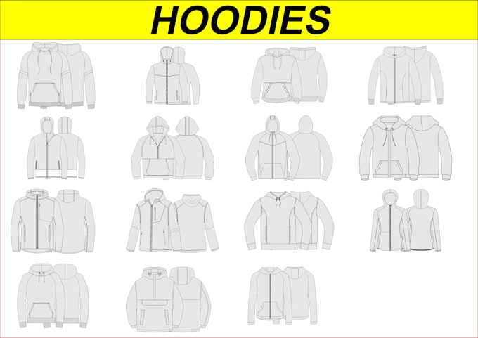 Sell vectorized 2d garments mockups by Drdesigner12 | Fiverr