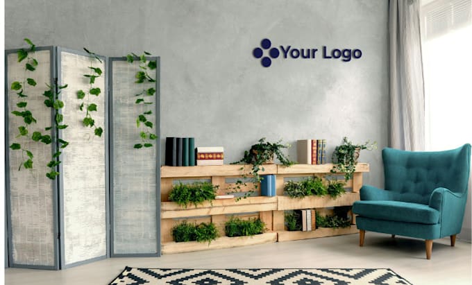 Design google meet and zoom virtual backgrounds with logo by Hinaali182 ...