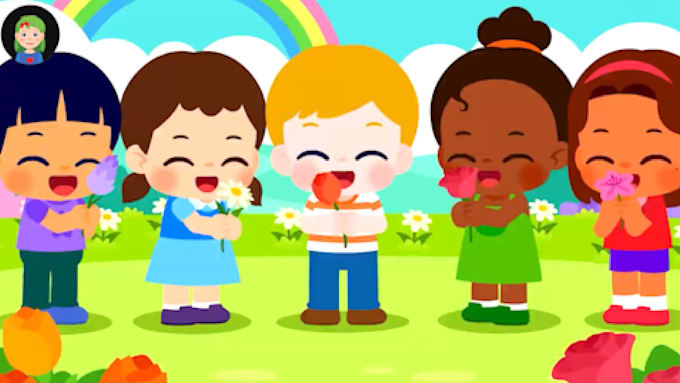 Create 2d custom nursery rhymes animation for kids by Ratna_kids | Fiverr