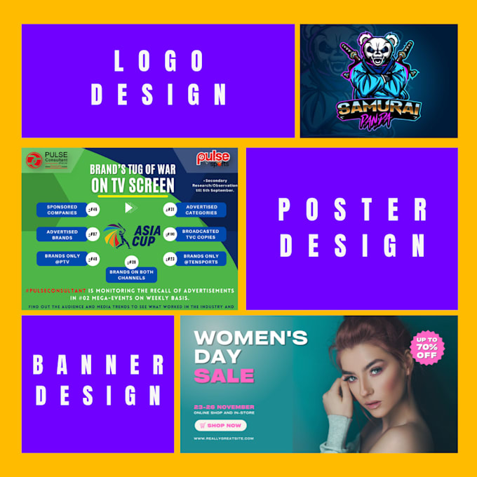 Design poster, banner, logo and flyers by Sbt439 | Fiverr