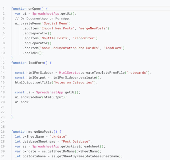Do scripts and formula in google sheets to automate tasks by Sarik_sss | Fiverr