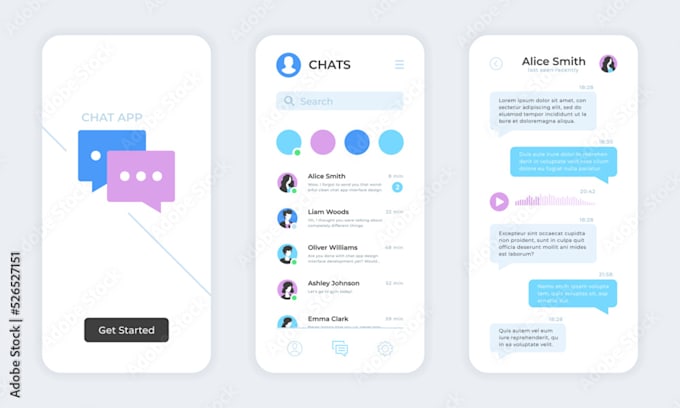 Design chat system in react native with firebase and sockets by Mrstrange123 | Fiverr