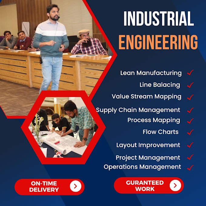 Assist you in industrial and manufacturing projects by Atif_ijaz92 | Fiverr
