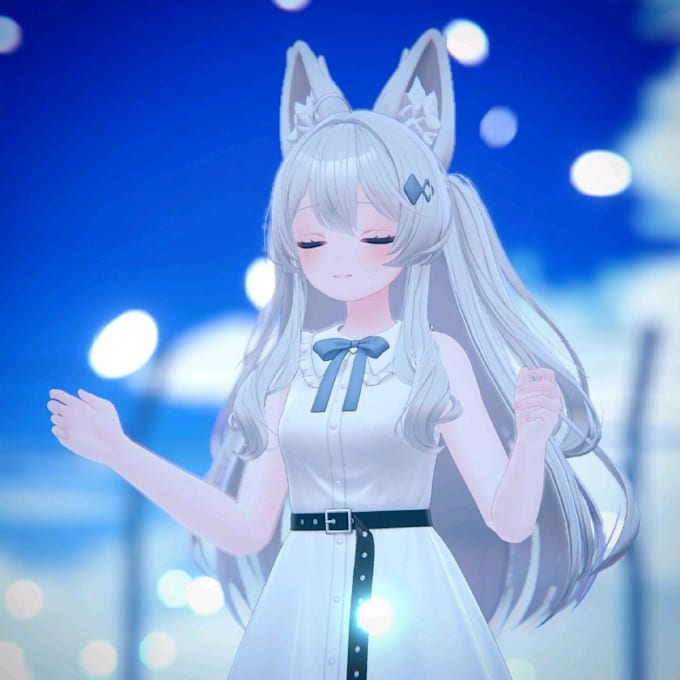 Model and rig custom vrchat avatar, 3d character in vseeface vtuber ...