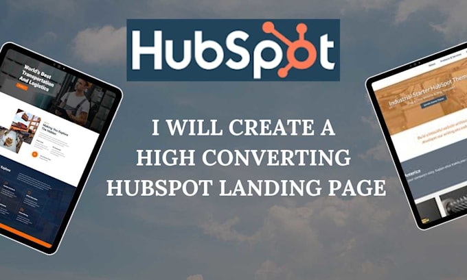 Create a hubspot landing page using hubspot cms by Mafnet | Fiverr