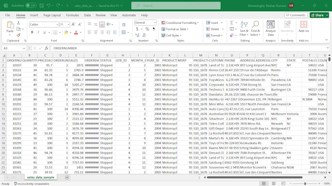 Be your microsoft excel spreadsheet expert by Roshankumara606 | Fiverr