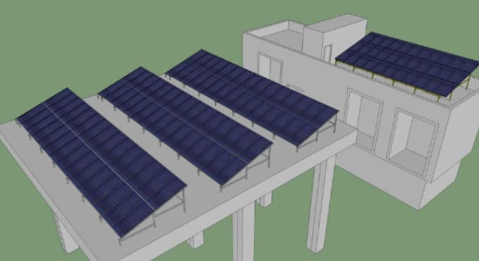 Design Solar Pv System Using Sketchup Pvsyst By Muhammad Mob Fiverr