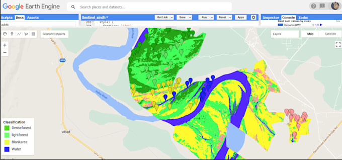 Perform spatial analysis,gis mapping,lulc,arcgis and webgis by Saadnoor7 | Fiverr