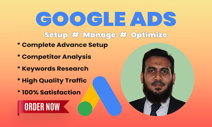 Be google ads expert via adwords ppc or search ads setup sem by ...