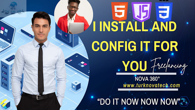 Design custom websites template using html css js by Turk_novatech | Fiverr
