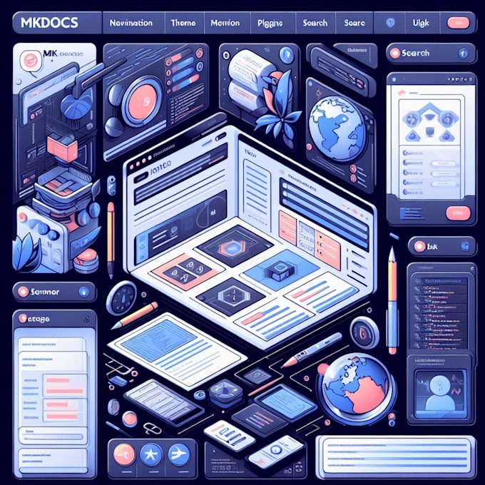 Use mkdocs to build knowledge base and faqs for the application using ...