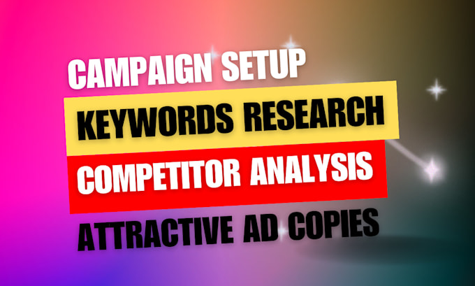 Setup highly profitable google ads adwords ppc campaign by Wahedul_kahar | Fiverr